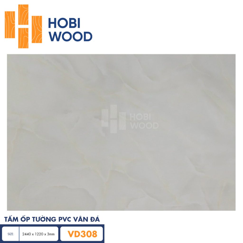 Tấm PVC Vân Đá HobiWood VD308 - Hobiwood